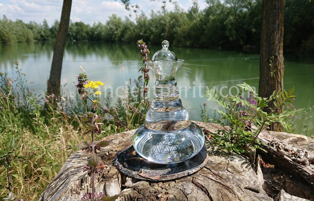 CARAFE Aladdin 1.3L - Platinum Flower of Life | Sacred Geometry ...
