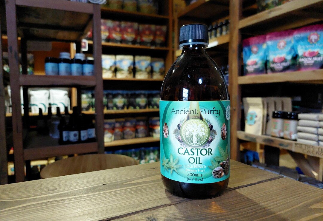 Castor Oil (high Grade) 500ml (16.9 Fl. Oz.) Cold Pressed Hexane Free ...