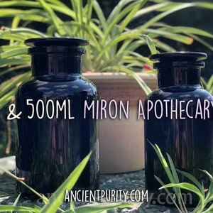 Apothecary Jars Miron Glass "dark Violet" | 250ml | Ultimate Storage ...