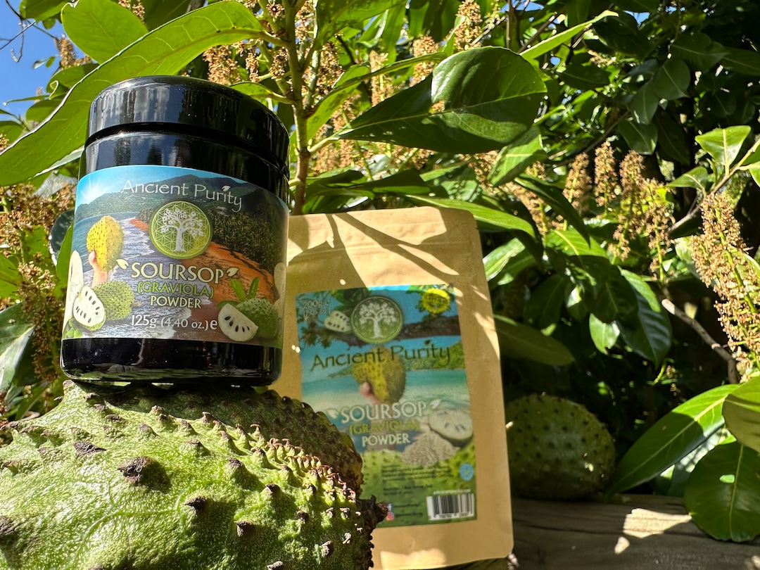 Soursop Powder 125-200g | Graviola | Exotic Powerful Superfood - Etsy