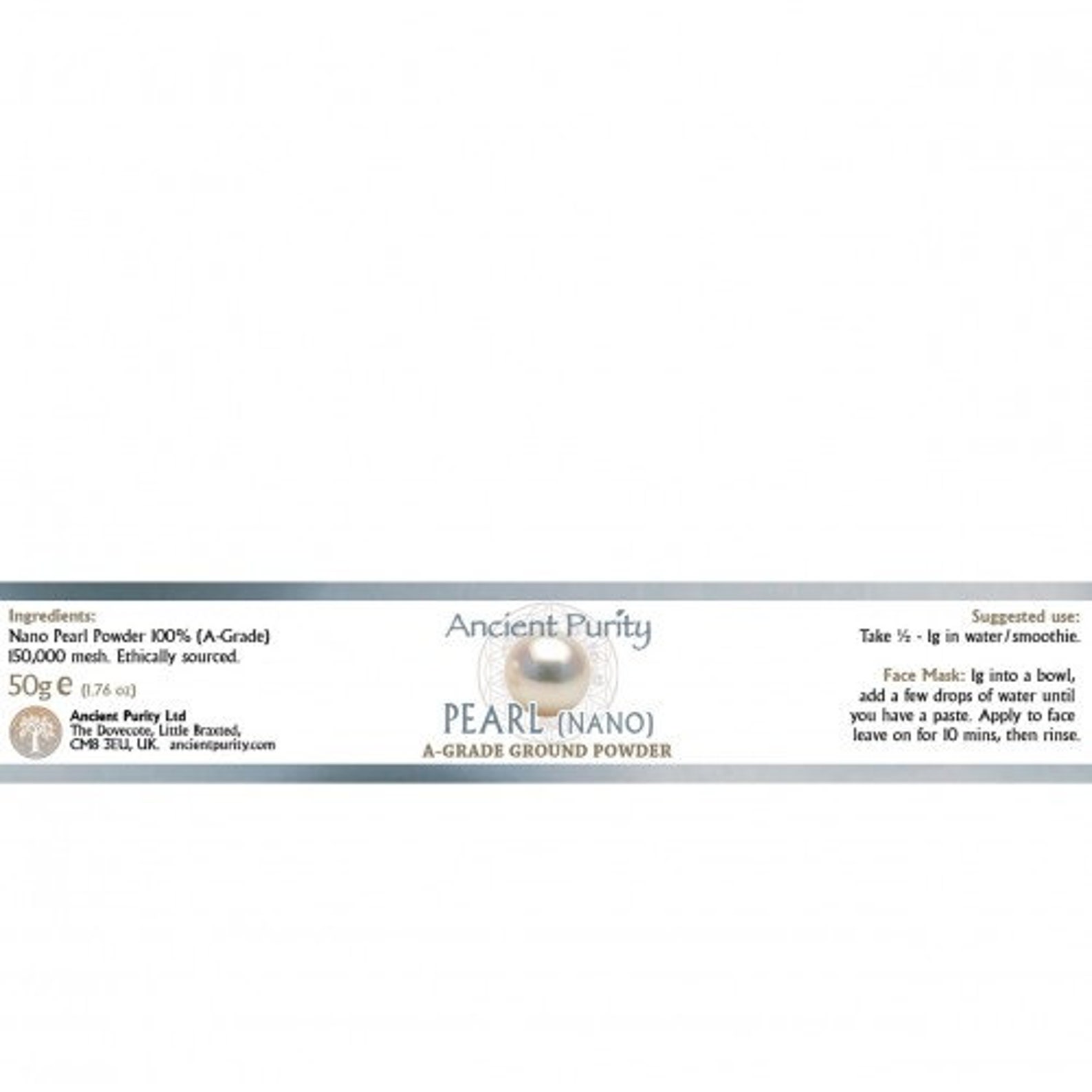 PEARL POWDER nano A Grade 50g 1.76 Oz - Etsy UK