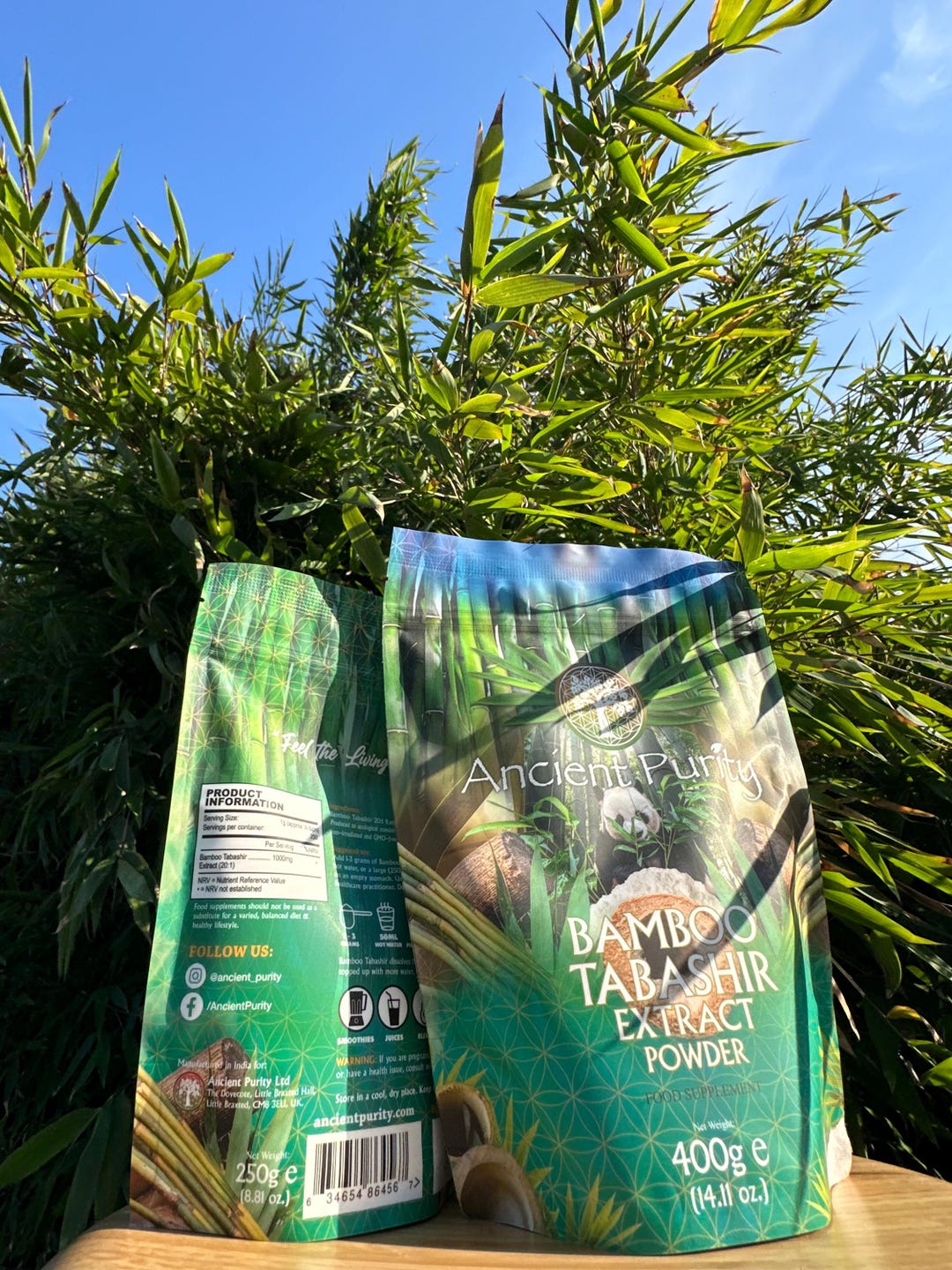 Bamboo Tabashir Extract - Powder | Organic Revitalising Silica | Joints ...