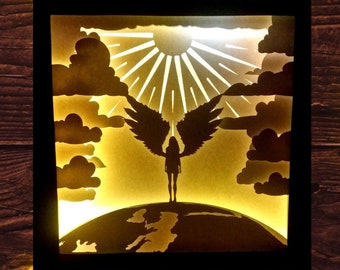 Paper Cut Light Box - Etsy