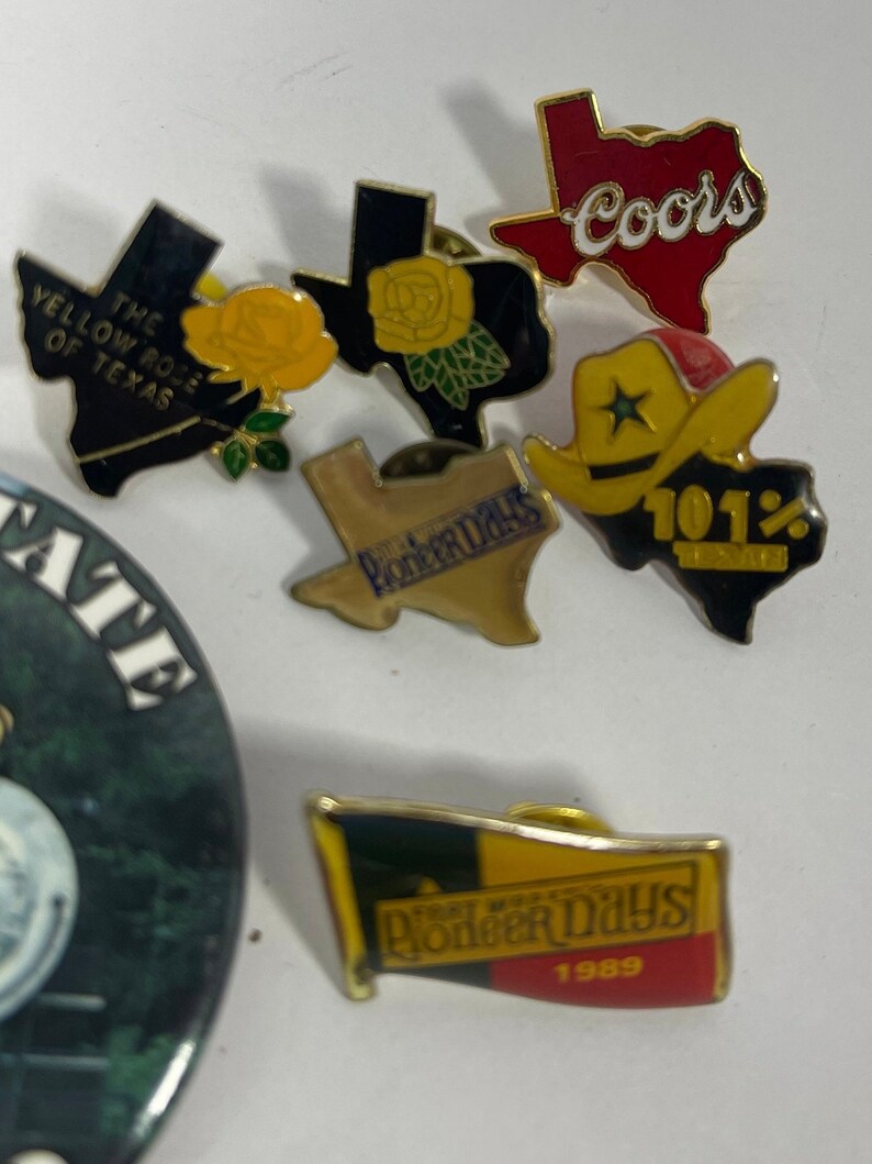Lucky 13 Texas Themed Pins Includes Fort Worth, Dallas, Grapevine ...