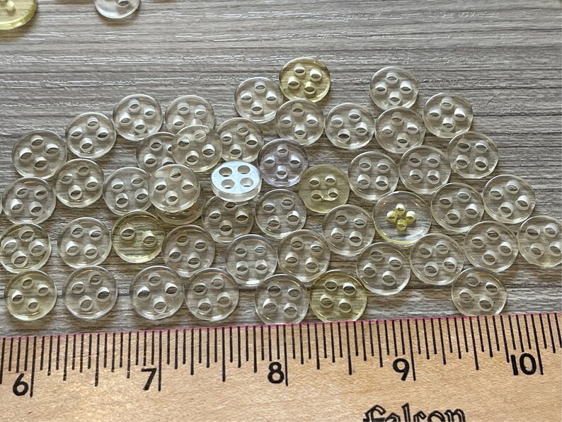 Large Lot of Transparent / Clear Buttons - Over 150 Buttons!!!! - Etsy