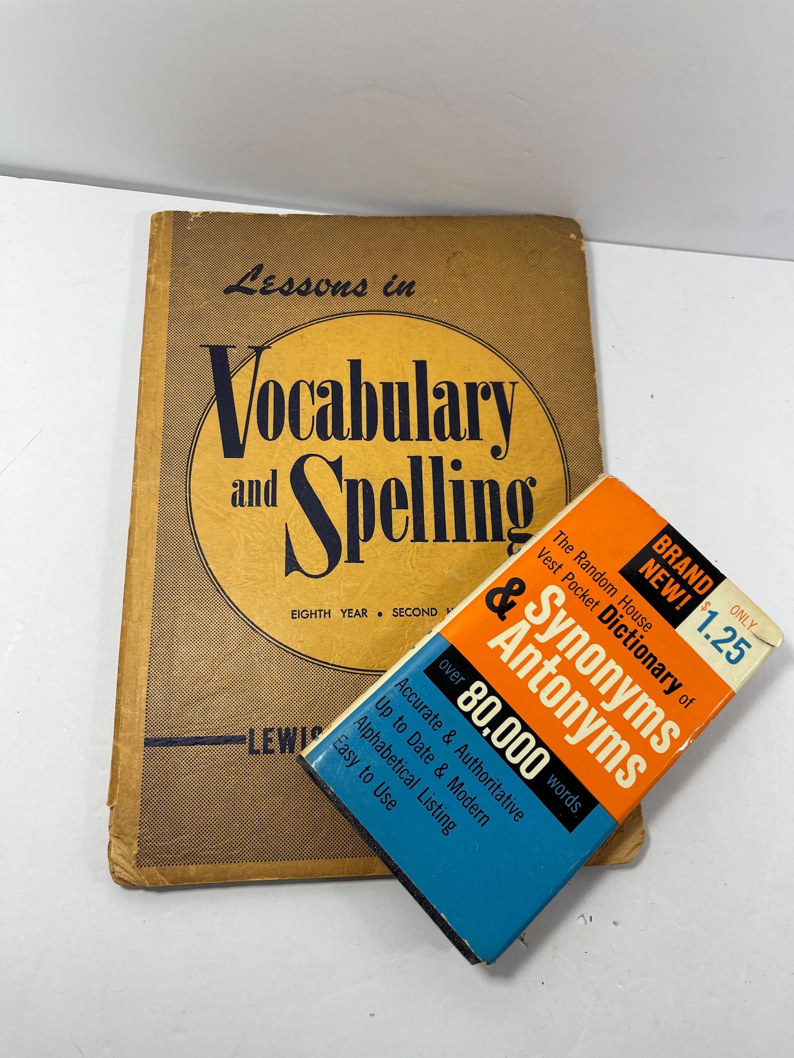 Two Classic Spelling and Vocabulary Books - Random House Dictionary of ...