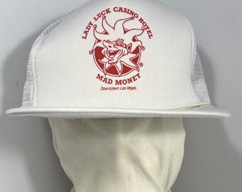 Vintage Las Vegas Lady Luck Casino Mad Money Jester Keychain and Card ...