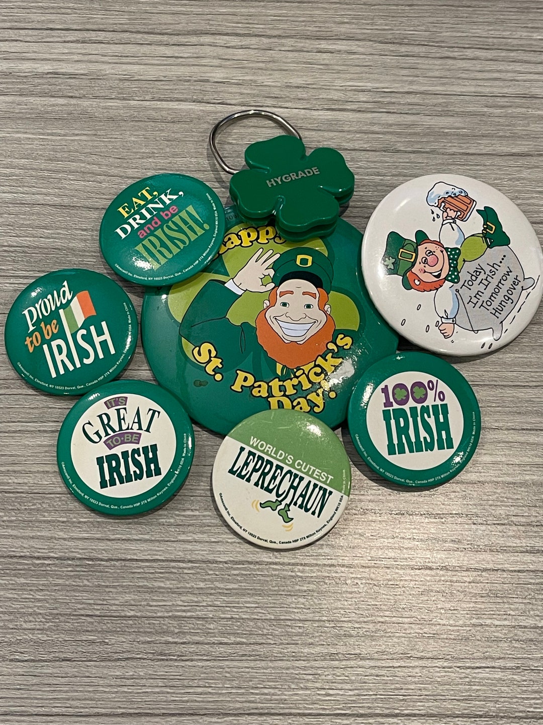 Large Selection of Irish , St Patrick’s Day Pins - Etsy