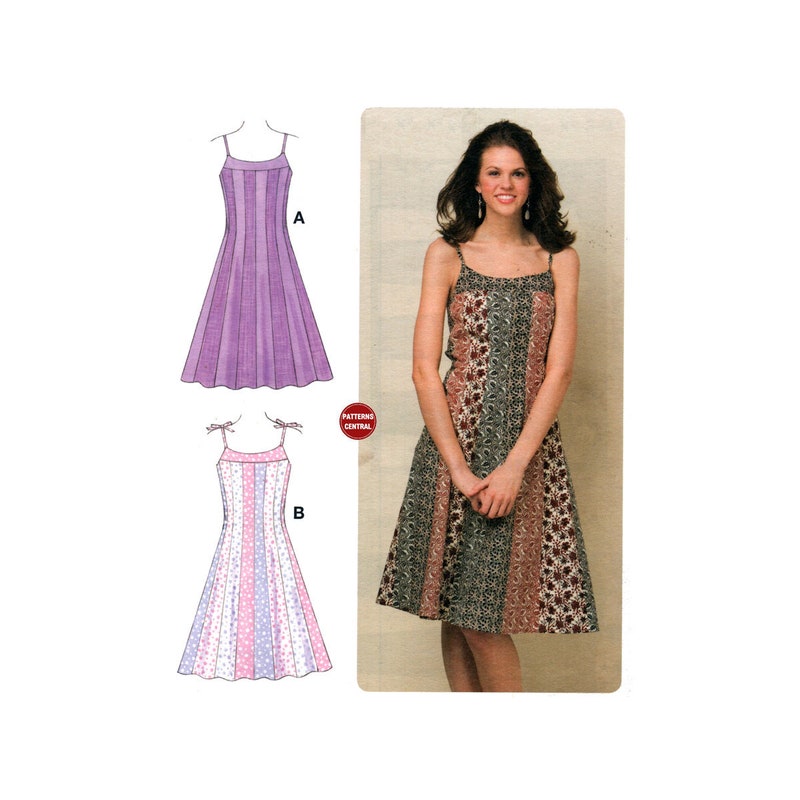 Panel Dress Pattern - Etsy