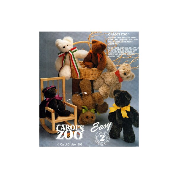 Carols Zoo Patterns - Etsy