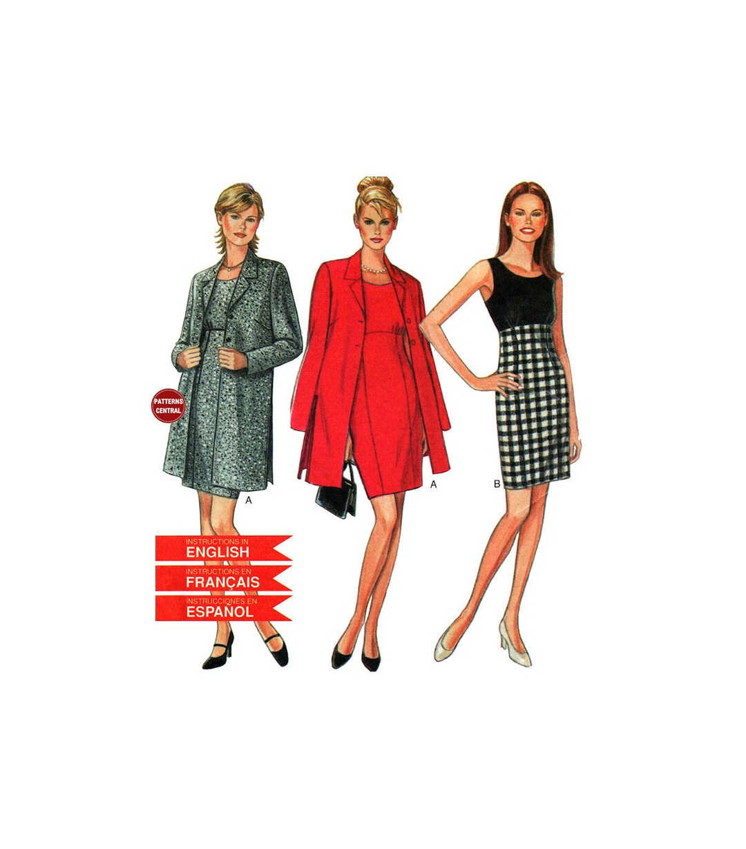 Sewing Pattern: New Look 6554 Dress and Jacket Set, Uncut, Factory ...