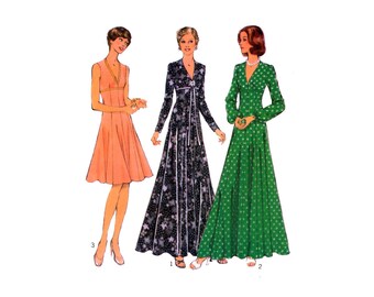 Empire Line Dress Pattern | Etsy