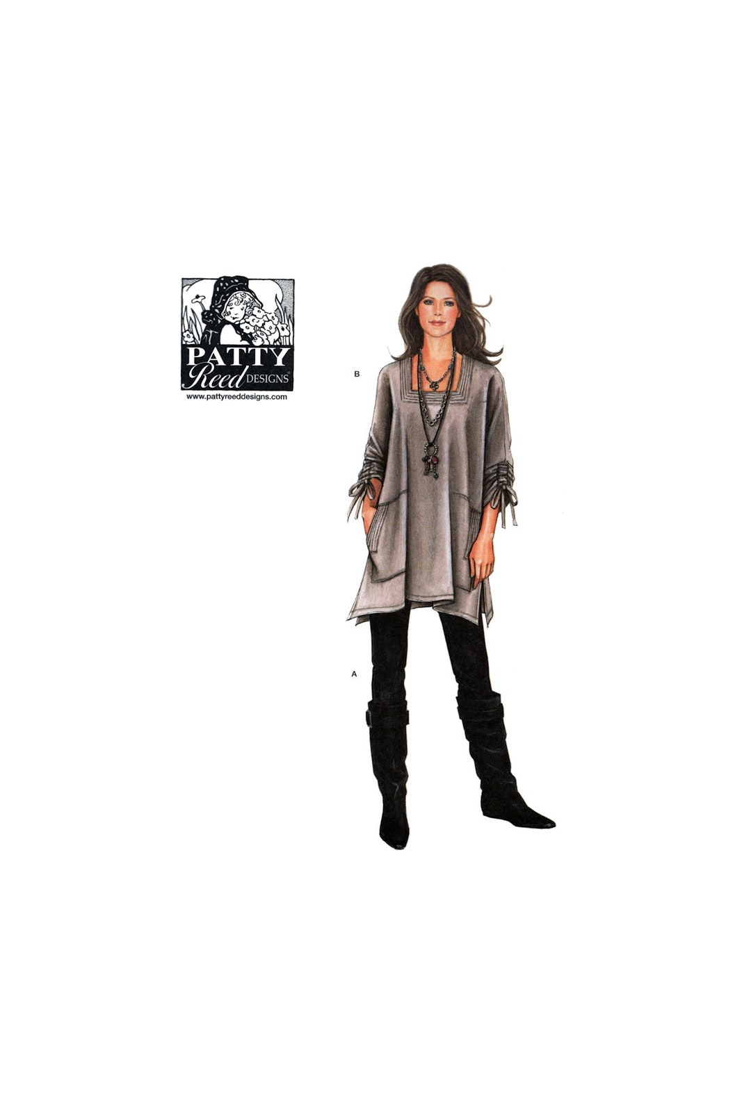 Simplicity 1543 Patty Reed Loose Fitting Tunic and Slim Pants, Uncut ...