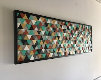 Triangle Wall Art | Etsy