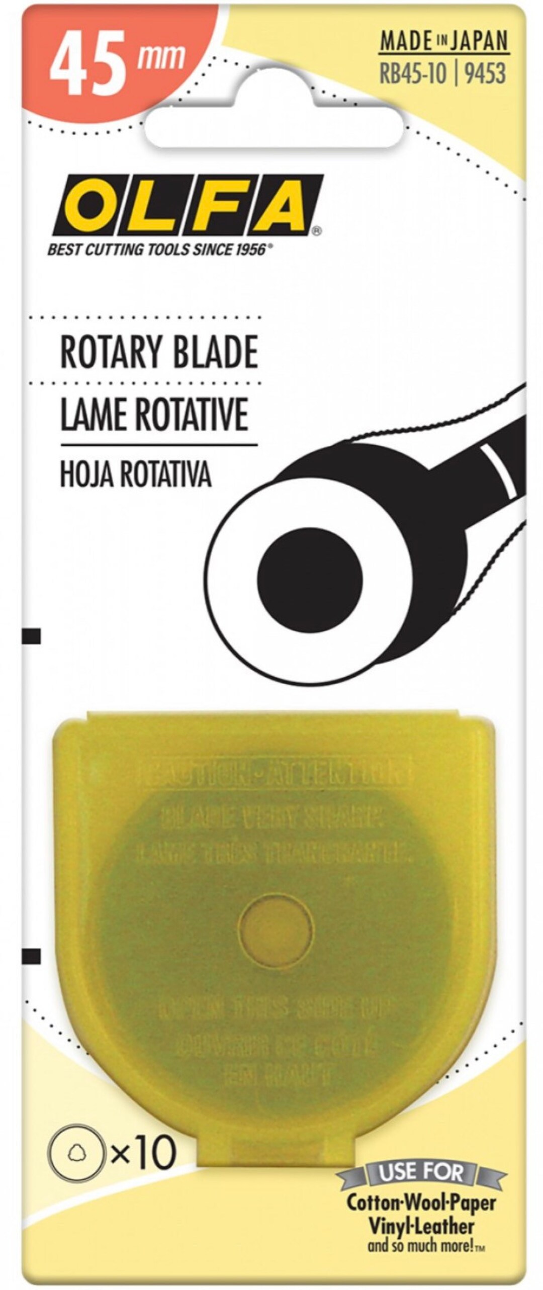 Olfa 45mm Rotary Cutter Refill Blades 10pack - Etsy