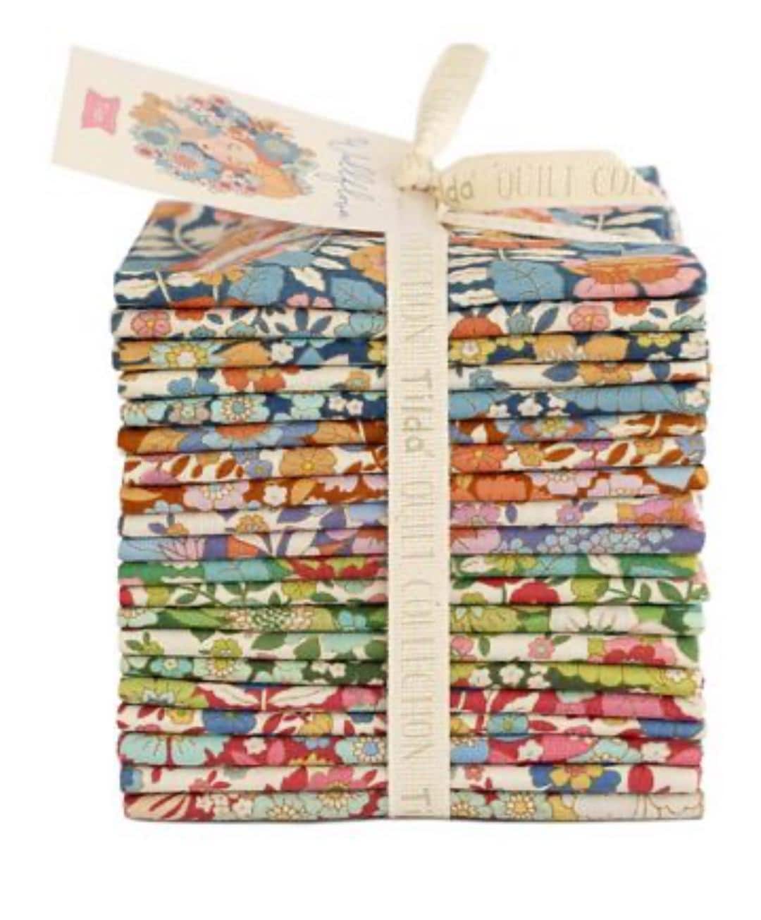 Tilda Wallflower Fat Eighths Bundle 20 Count 18” X 11” #TIL300238 - Etsy