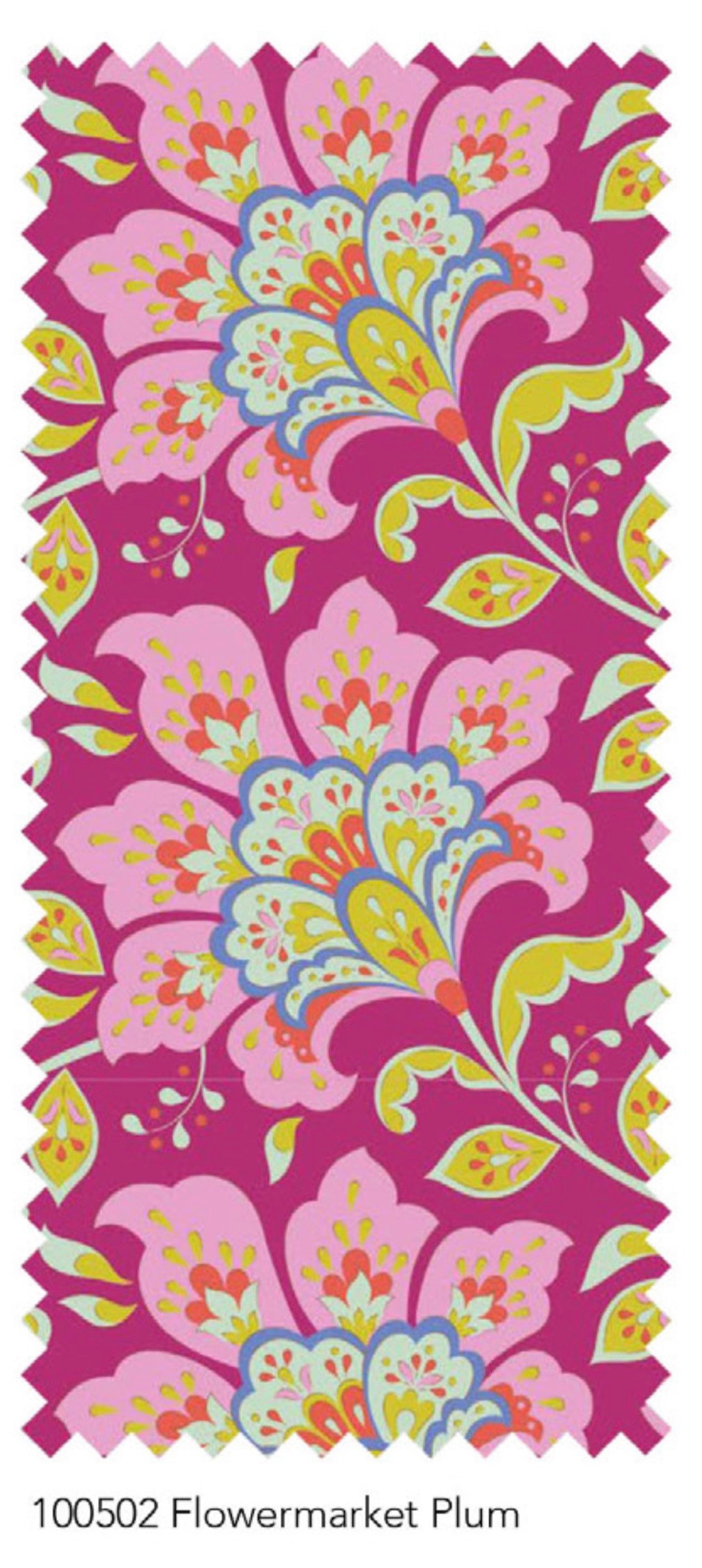 Tilda Fabrics Bloomsville Collection Flowermarket Plum 100502 - Etsy