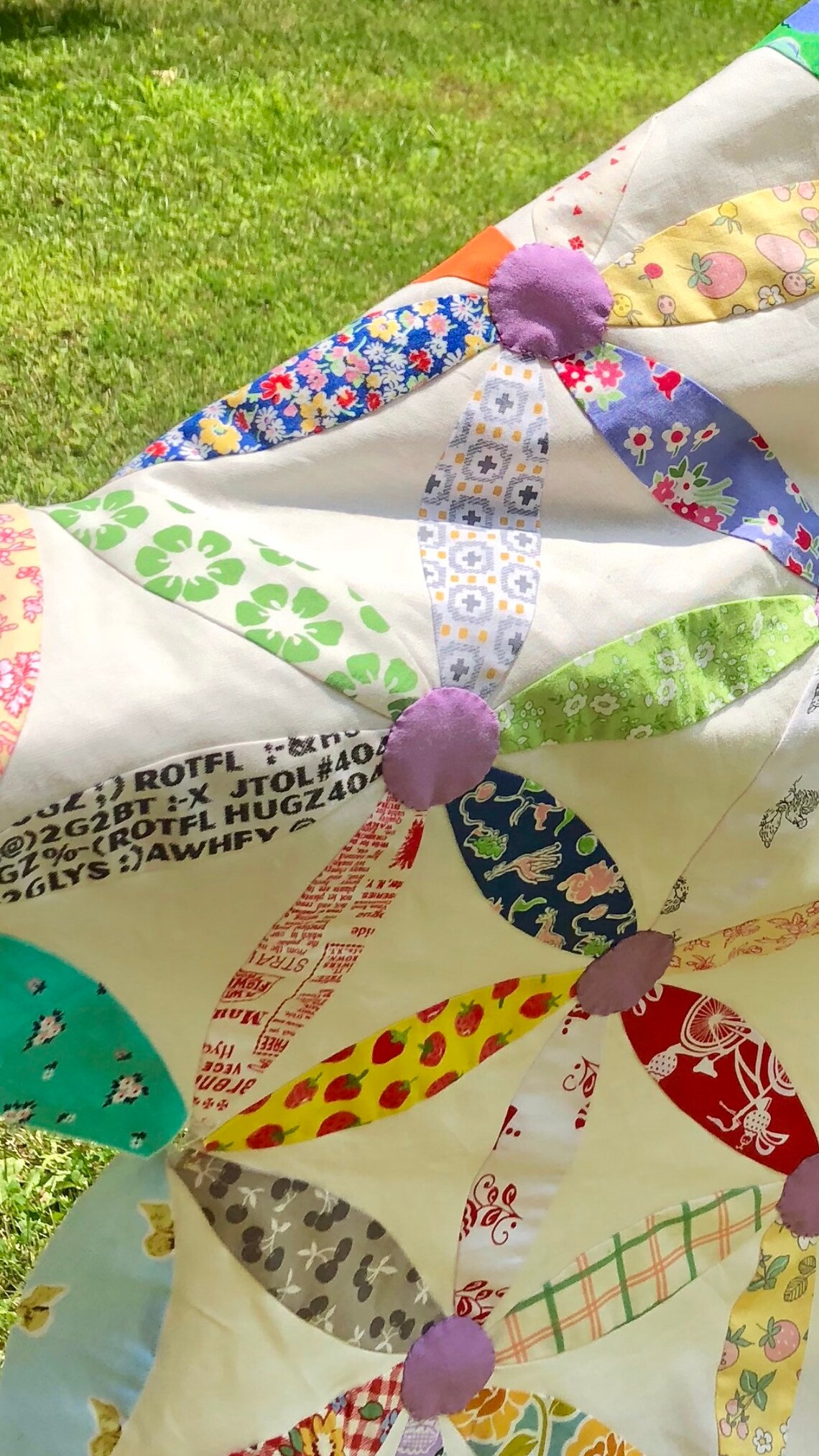 Quilt in a Box Joseph's Coat Pre Cut Quilt Kit 1930s Reproduction ...