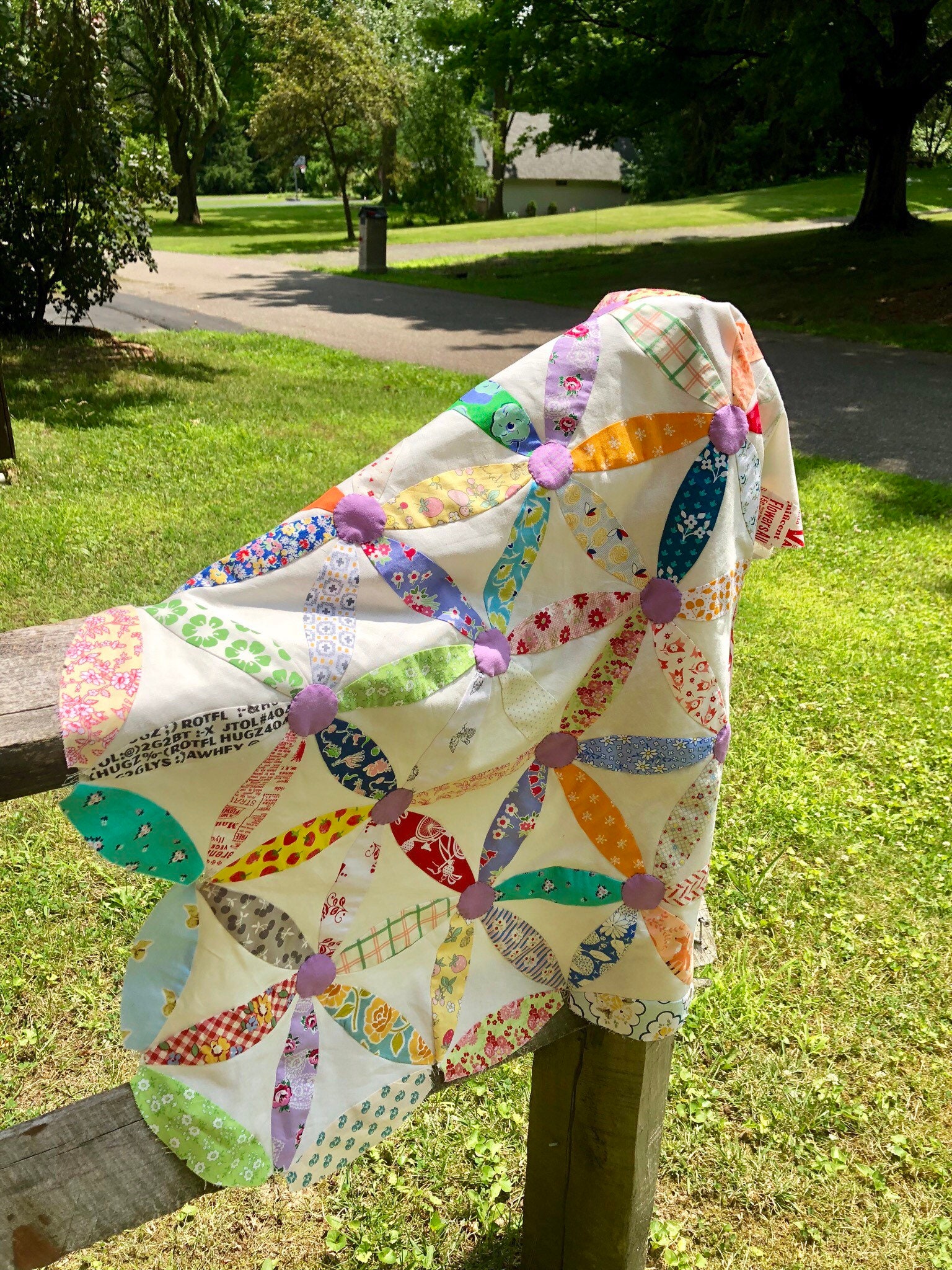 Quilt in a Box Joseph's Coat Pre Cut Quilt Kit 1930s Reproduction ...