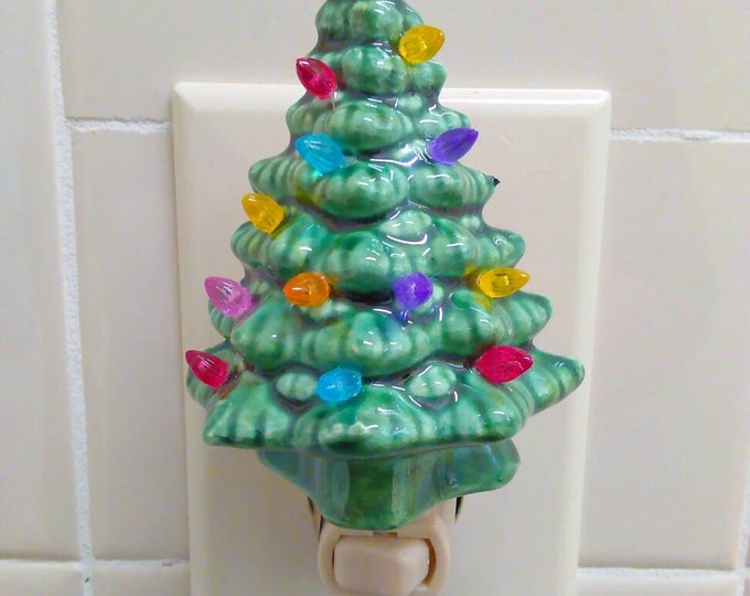 Ceramic Tree Night Light - Etsy
