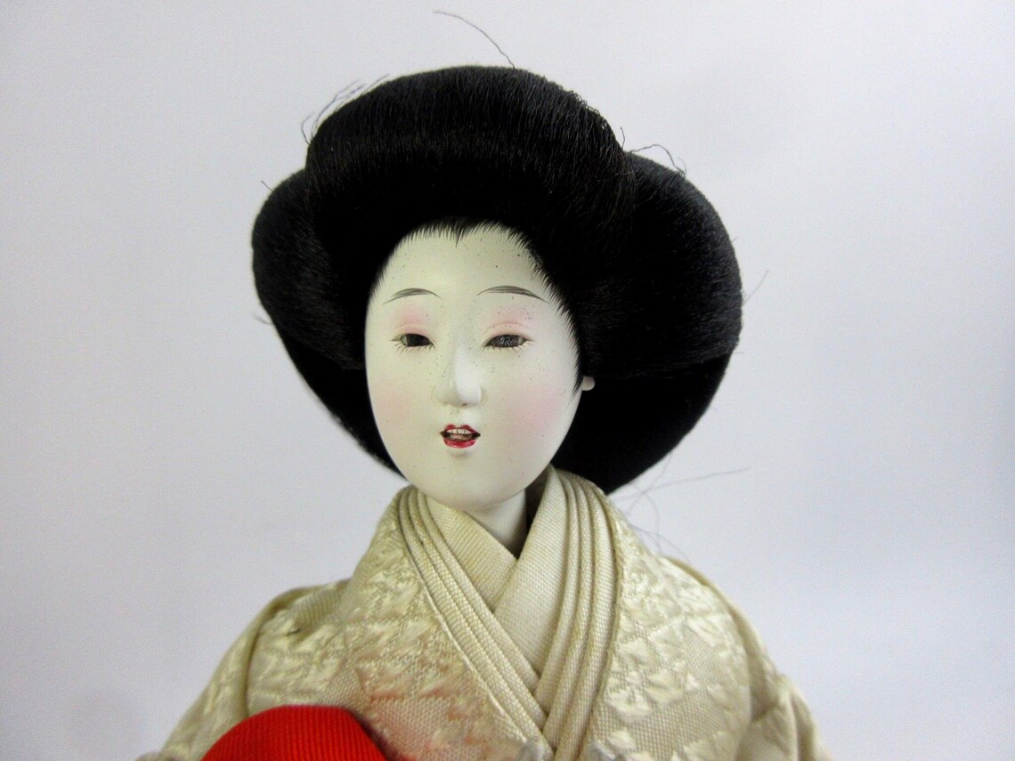 Japanese Antique HINA Dolls, Three Court Ladies - Etsy
