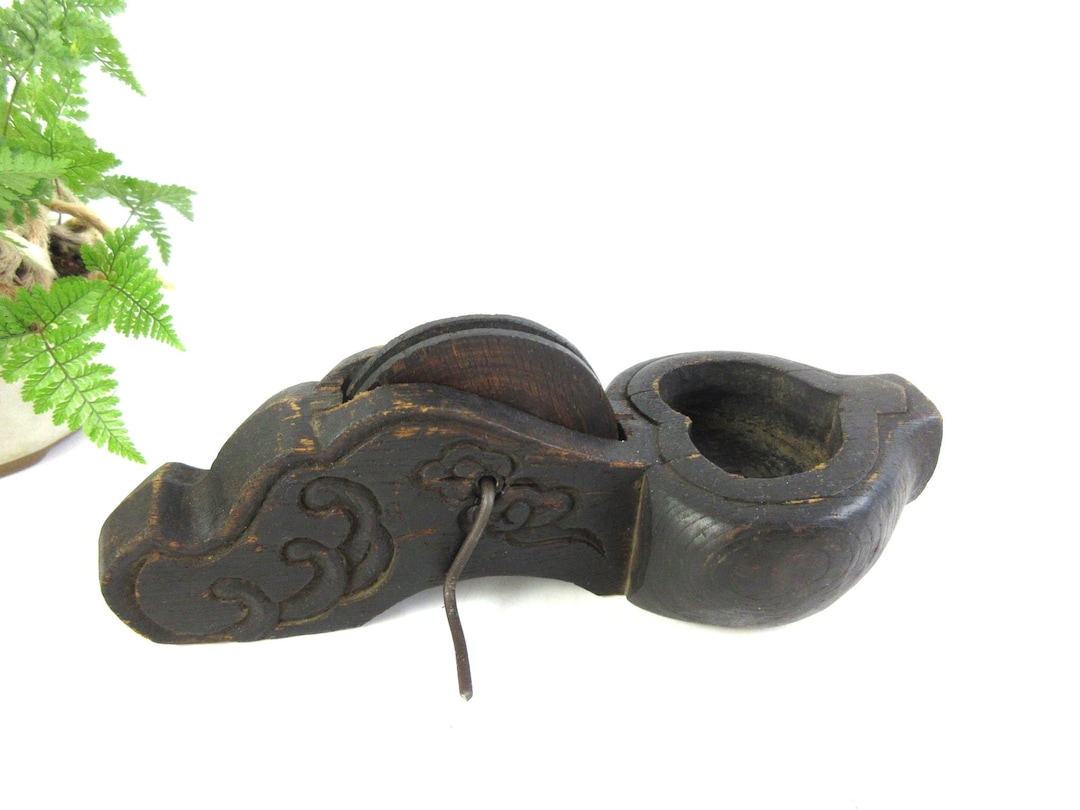 Japanese Antique Tool, Sumitsubo, Chalk Line, Carpentry Tools - Etsy