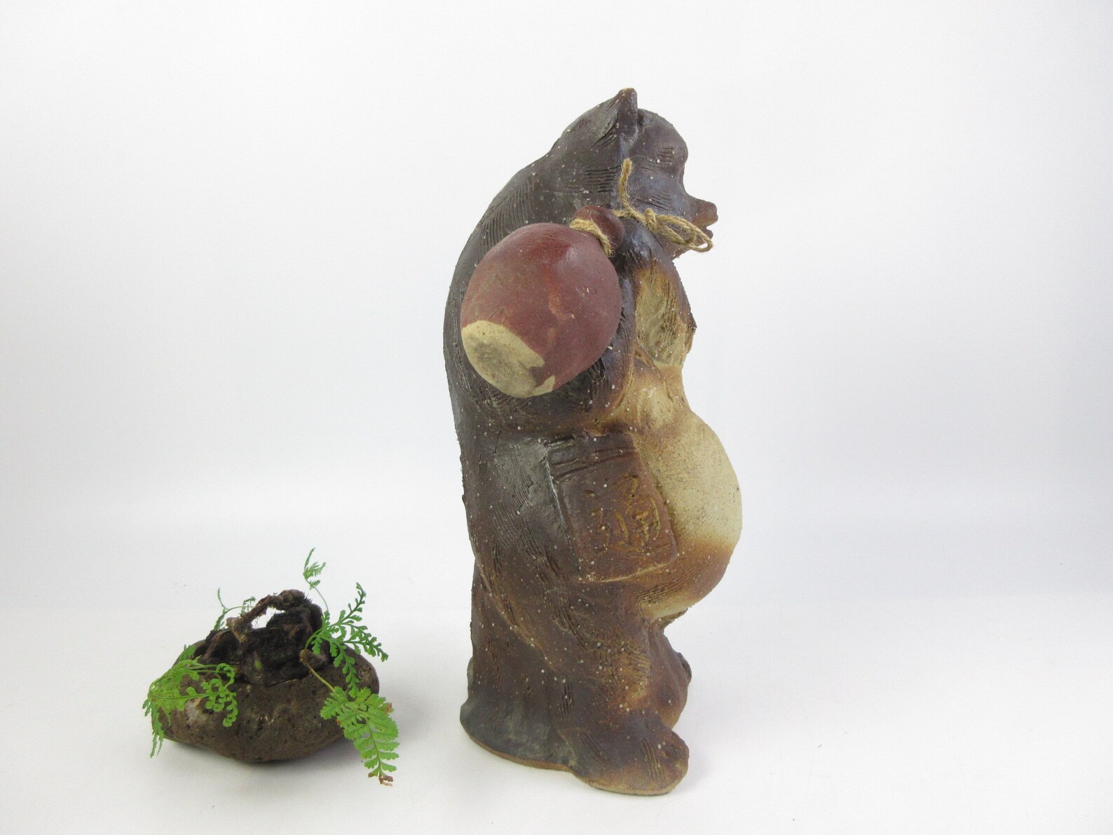 Japanese Vintage Tanuki Statue, Clay Doll, Ceramic Doll - Etsy