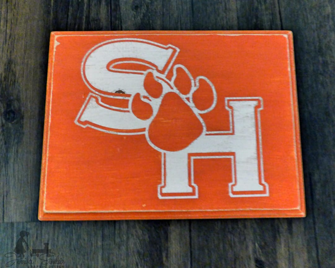 SHSU Decor - Gift for Grads - Sam Houston State University - Wooden ...
