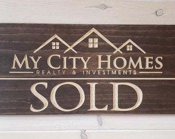 Carved Wood Sign - Etsy