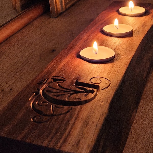 Monogram Candle - Etsy