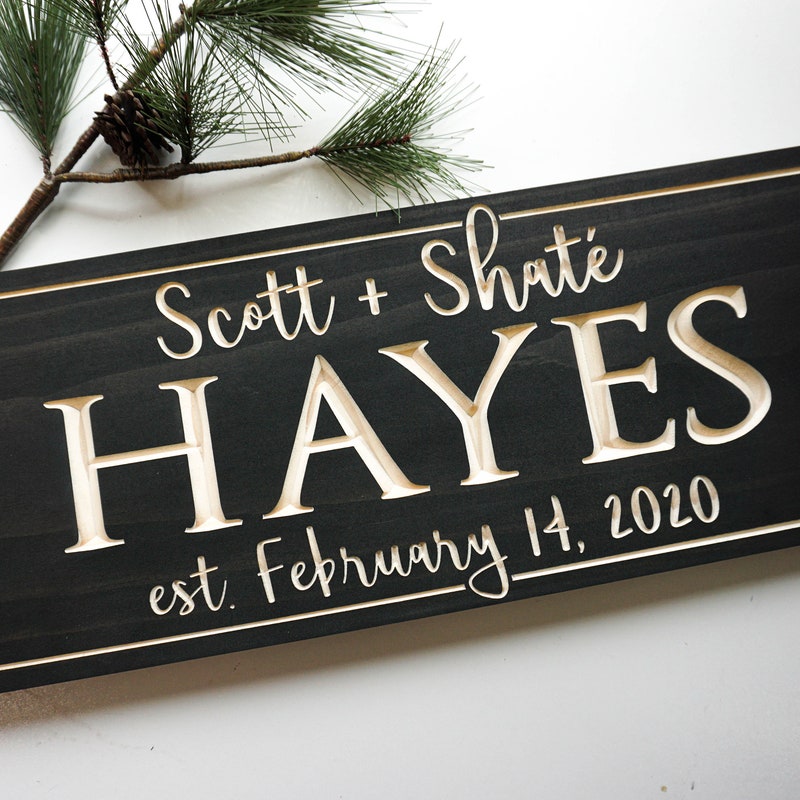 Last Name Decor - Etsy