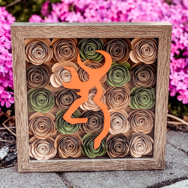 Deer Head Shadow Box - Etsy