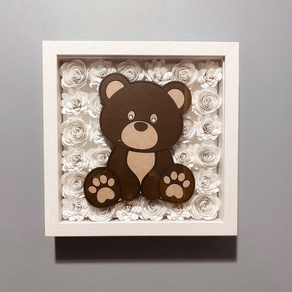 Flower Shadow Box - Etsy