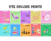 UTK College Prints Pack - Etsy