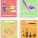 UTK College Prints Pack - Etsy