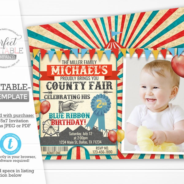 County Fair Party - Etsy