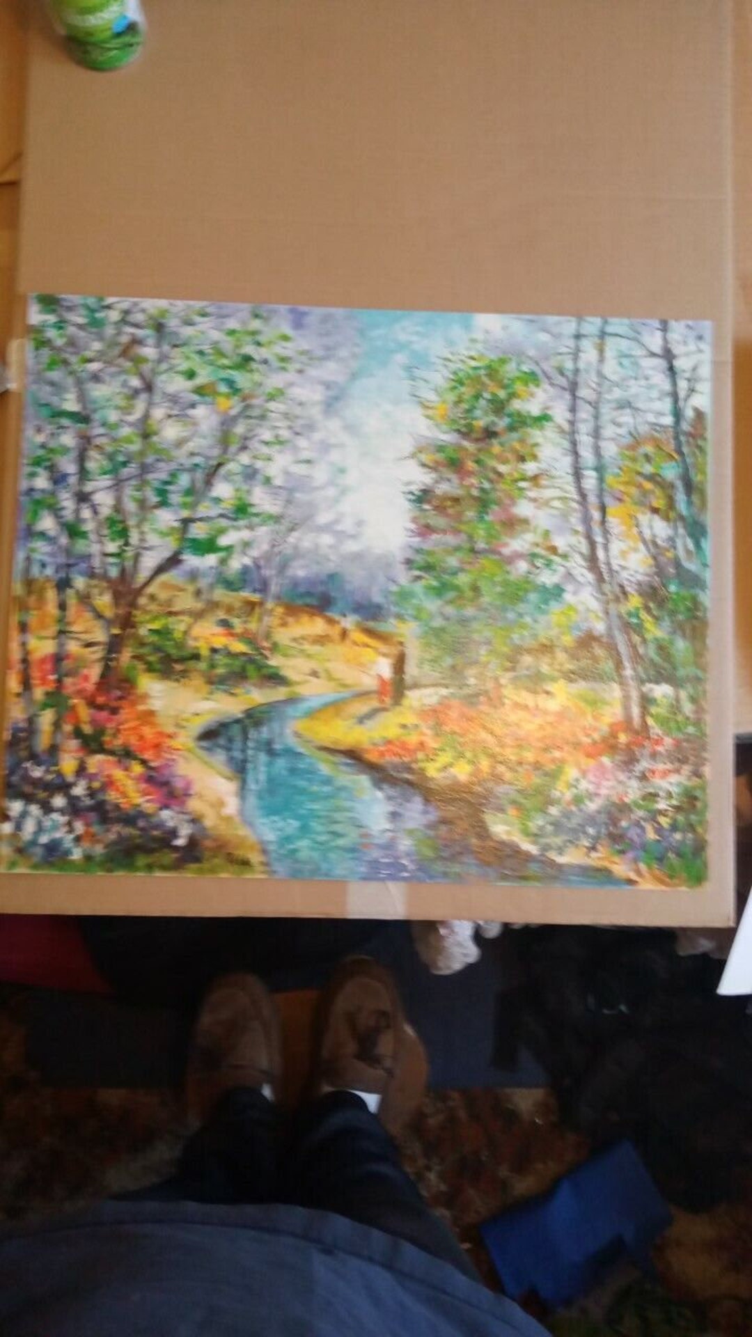 Dimitri Polak "by the River" - Artist Proof - Serigraph on Paper, W/COA ...