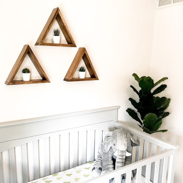 Triangle Shelves - Etsy