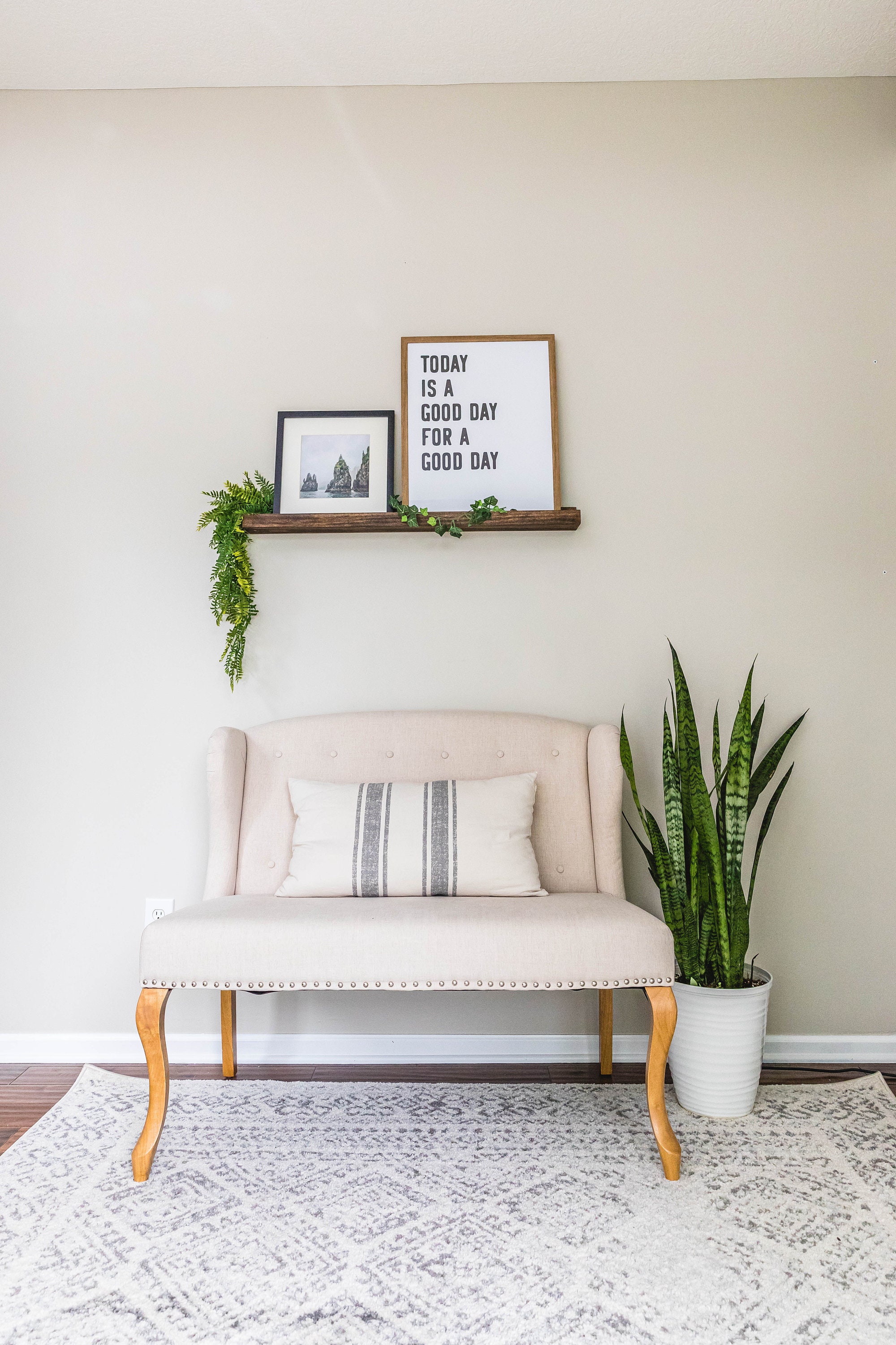 Ledge Shelf Picture Ledge Shelf Book Shelf Wooden Shelf | Etsy