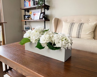 Wooden Table Centerpiece Box - Etsy