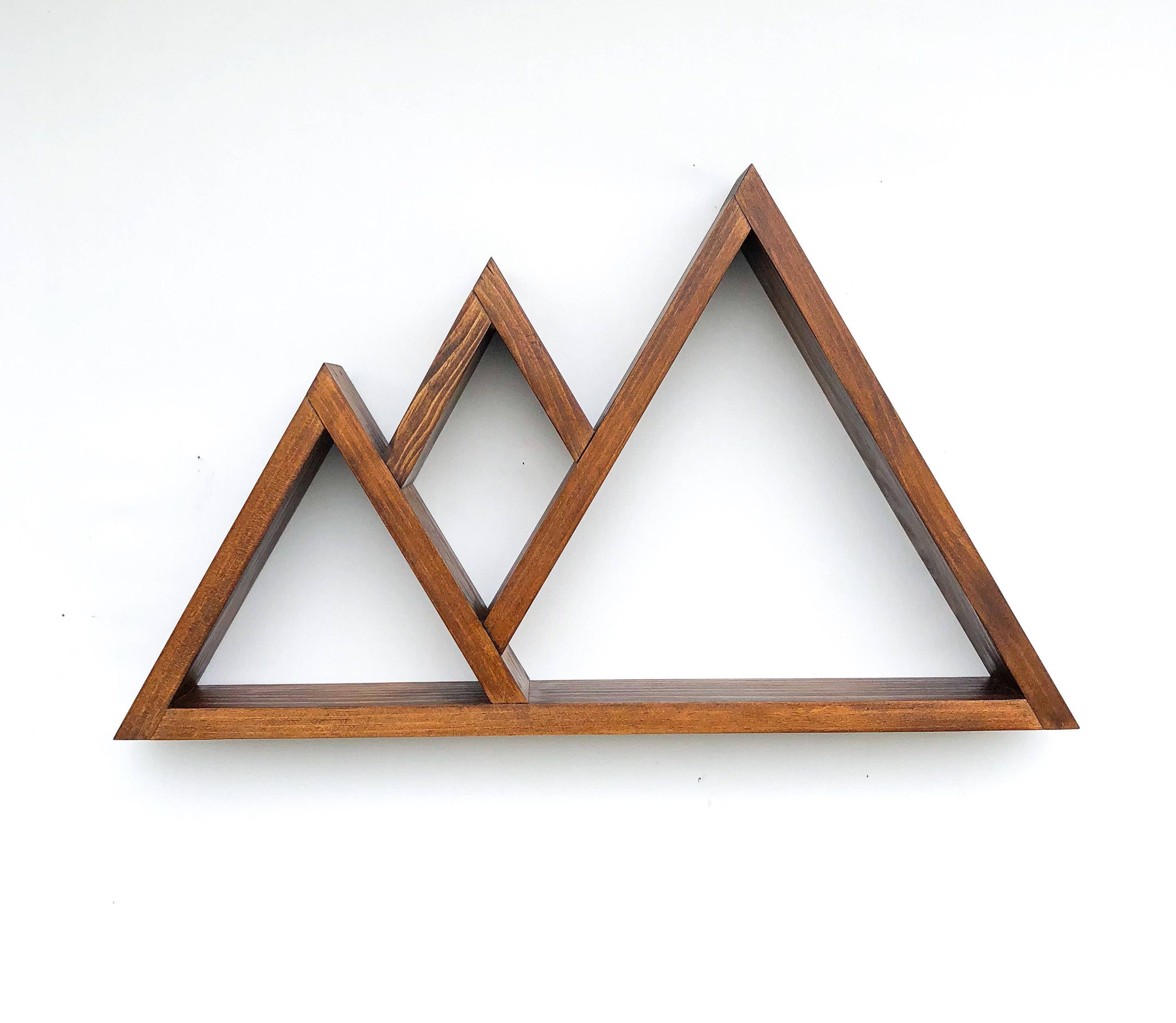 Mountain Shelf Wood Shelf Adventure Nursery Floating - Etsy