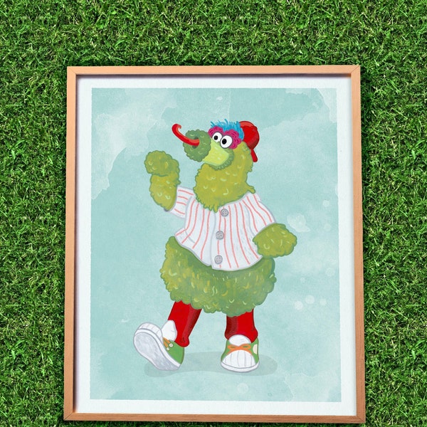 Phillie Phanatic Svg - Etsy