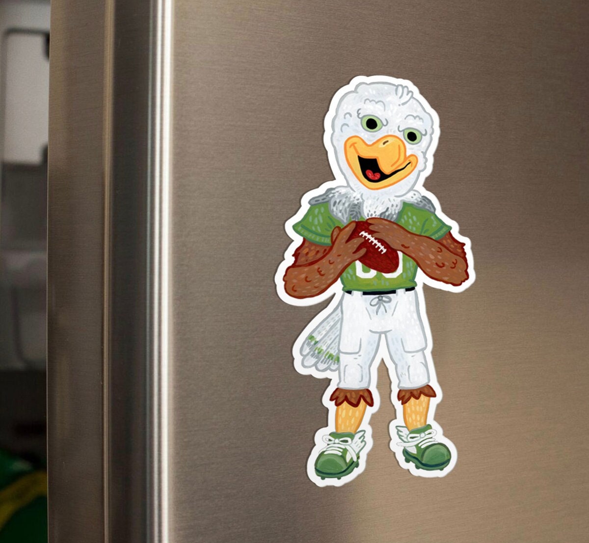 Swoop Philadelphia Eagles Mascot Car and Fridge Magnet 4 Tall - Etsy