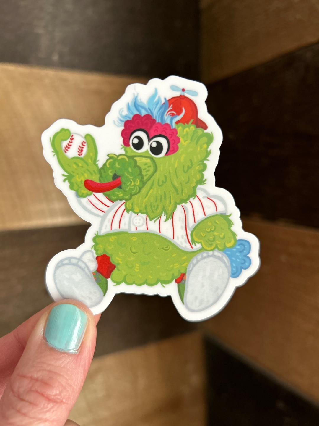Mascot Babies Phanatic Philadelphia 3 Waterproof Sticker - Etsy