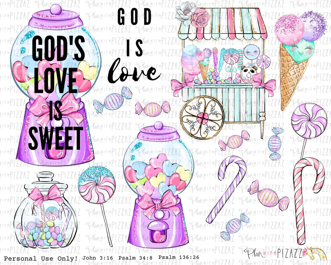 God's Love is Sweet/bible Journal Printable PDF //prayer Journaling ...