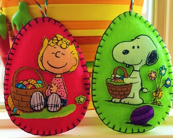 Snoopy Easter Decor | Etsy