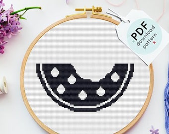 Watermelon Cross Stitch Pattern PDF Instant Download - Etsy