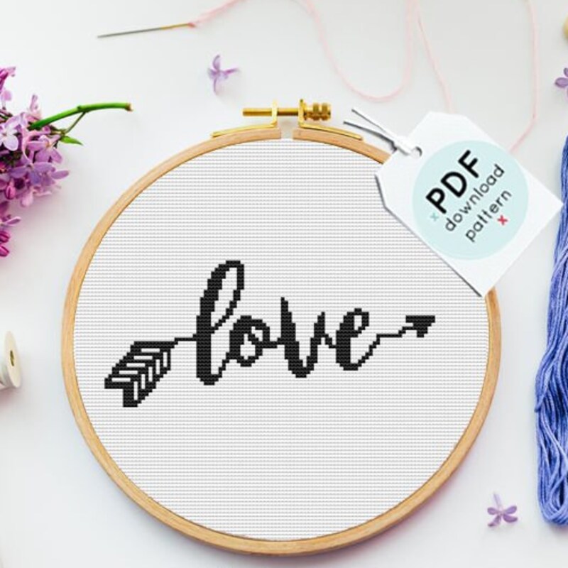 Arrow Cross Stitch - Etsy