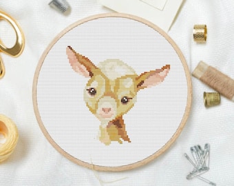 Goat Cross Stitch | Etsy