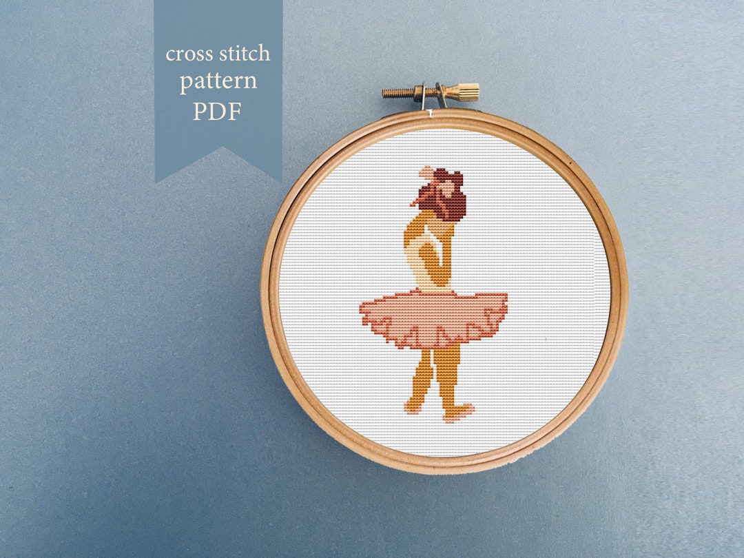 Ballet Dancer Cross Stitch Pattern, Ballet Cross Stitch,ballerina Cross ...
